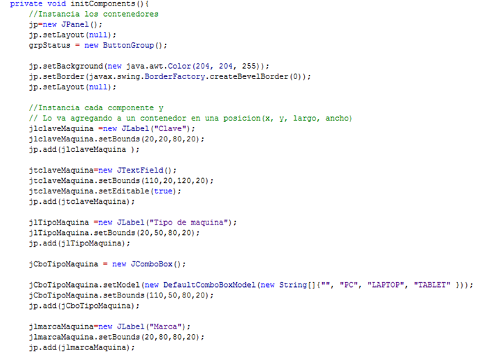 Objetos en Java: SWING 001: FORMULARIO EN JAVA