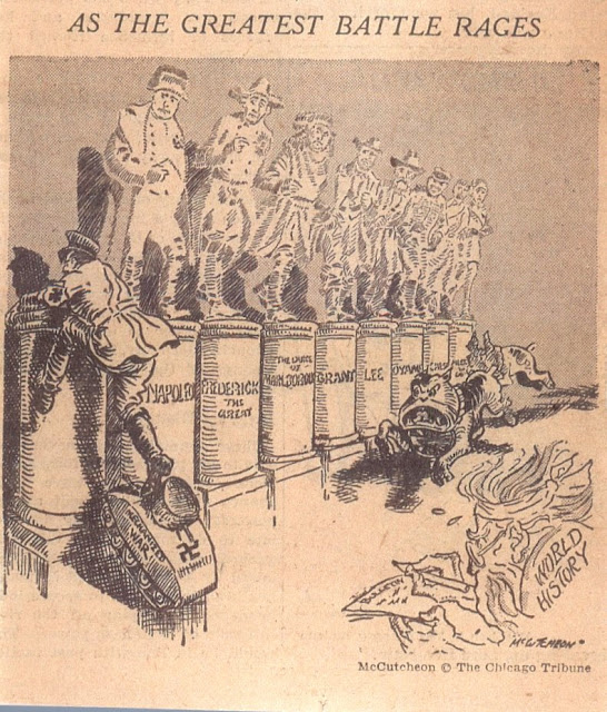 1941-1945. Wartime Political Cartoons
