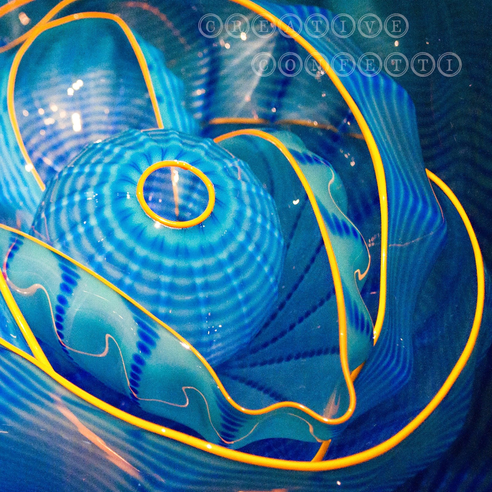 creative confetti: Chihuly at the Clinton Presidential Library