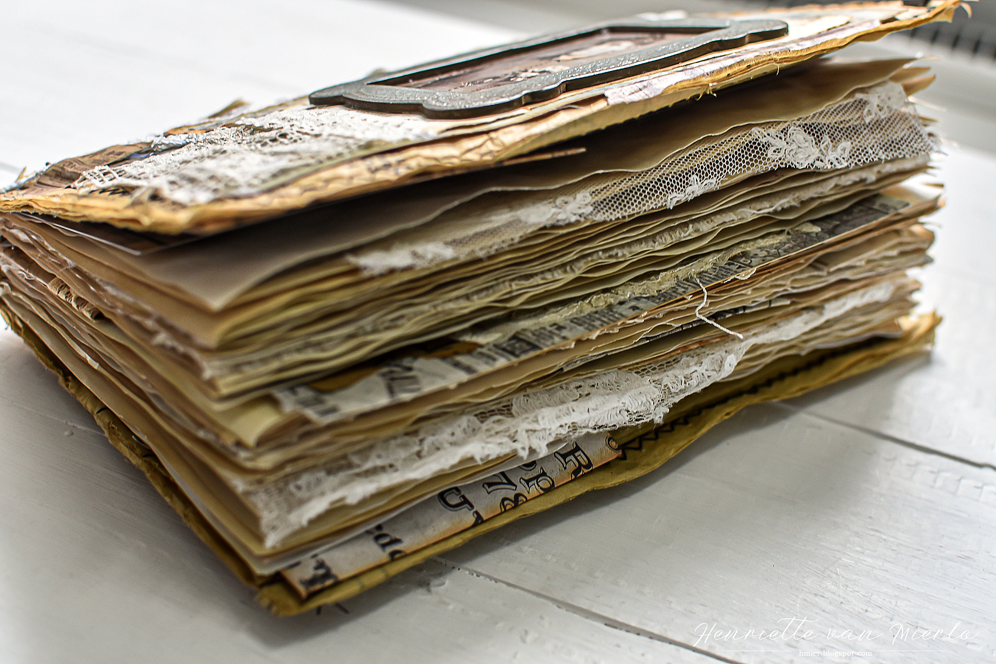 Vintage junk journal - Henriëtte van Mierlo