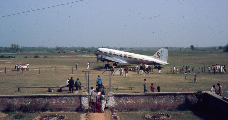 Old image of Simara Airport during 1968 - Nepal in Archives | Old ...