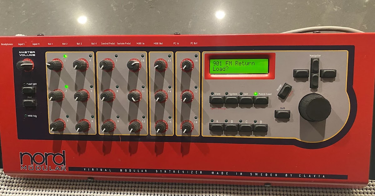 MATRIXSYNTH: Nord Modular Rack