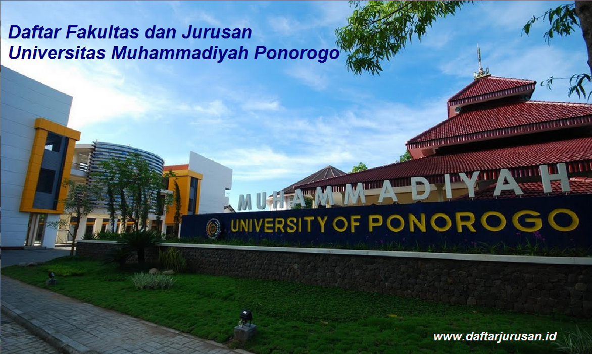 Daftar Fakultas dan Jurusan UMPO Universitas Muhammadiyah Ponorogo ...
