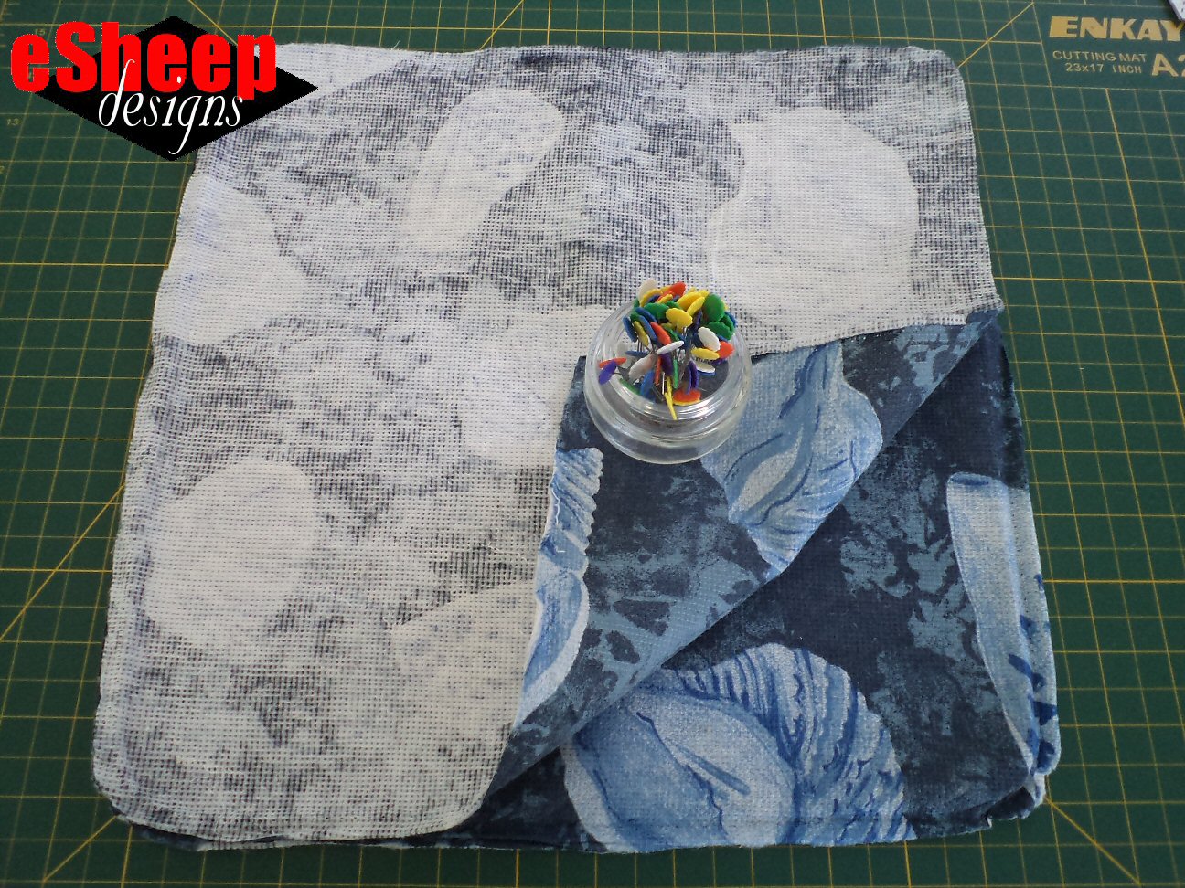 eSheep Designs: Fabric Origami Gift Box