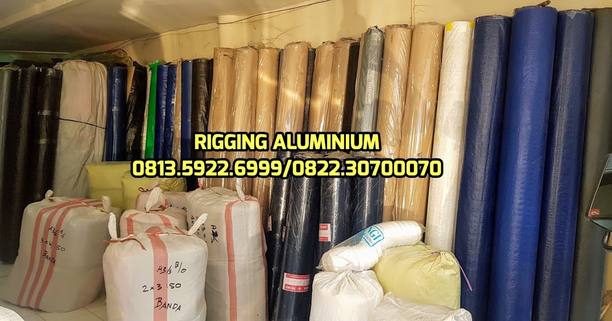 TERPAL PANGGUNG RIGGING - JUAL TERPAL