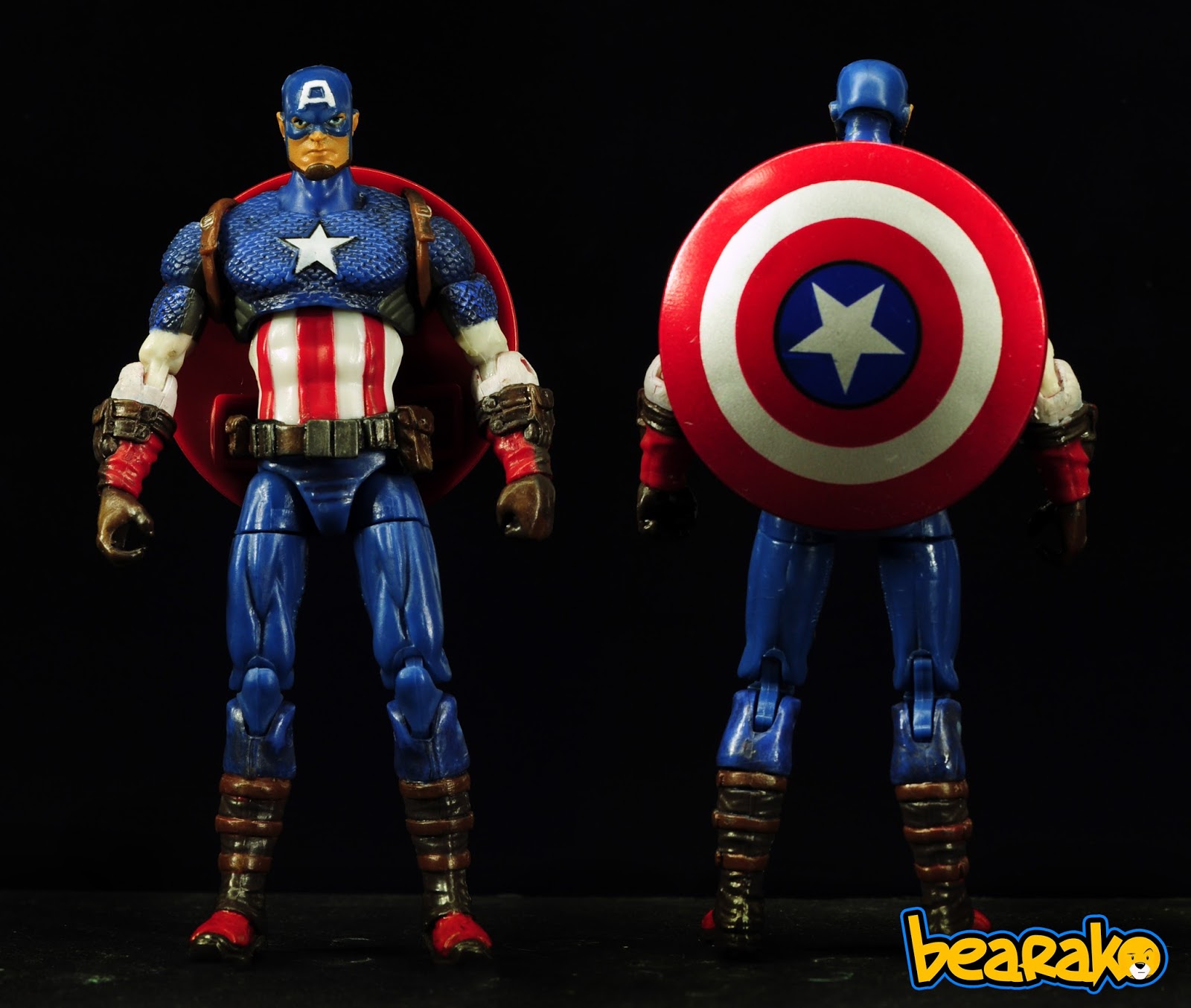 Bearako's Corner: TOY CUSTOM: Captain America (modern / concept)