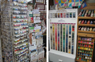 Fiber Antics by Veronica: My Fabric Rep Trek: Patches and Stitches