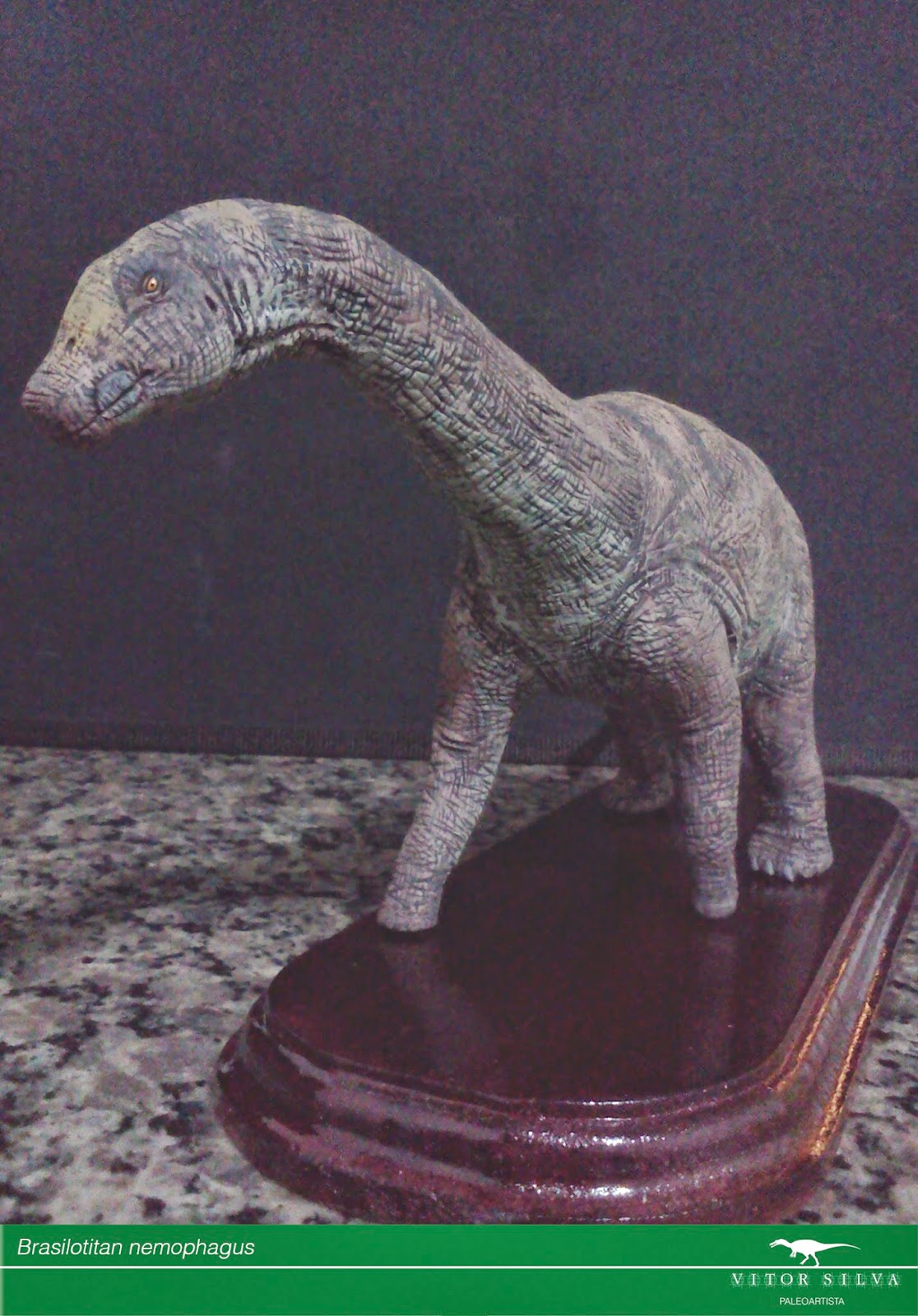 Vitor Silva - Paleoartista: Brasilotitan - Paleo Brasil
