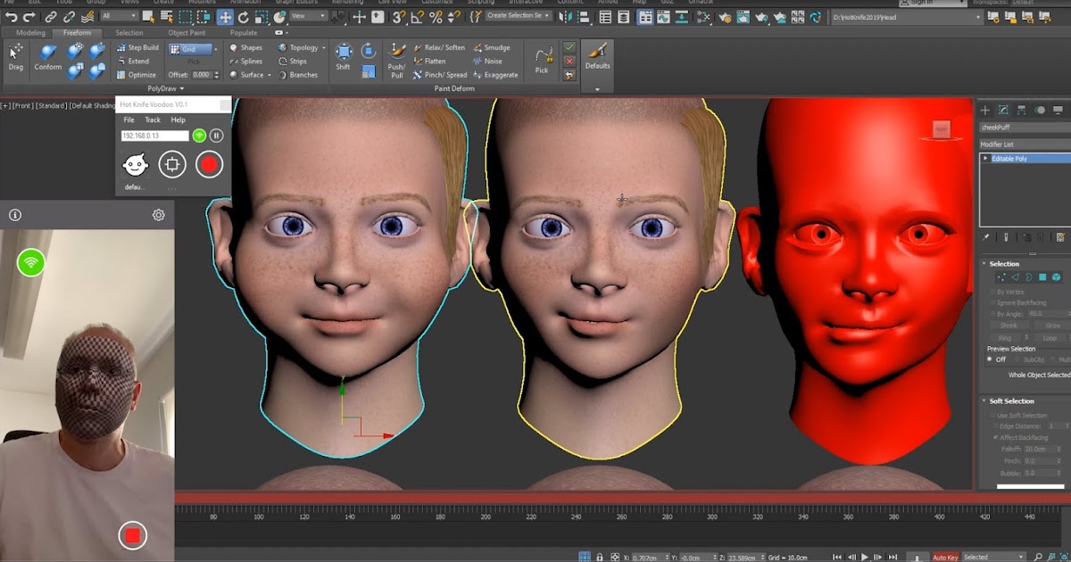 Control 3ds Max facial rigs using Smart Phone with VooDoo - Plugins ...