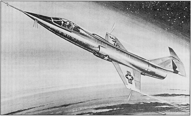 No Barrel Rolls: NF-104A el entrenador de astronautas