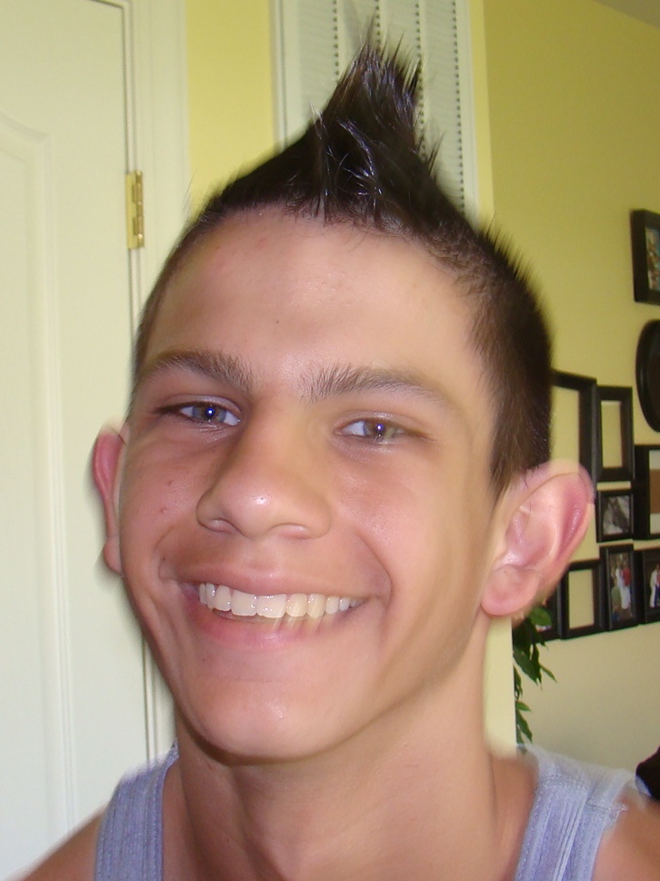 The Ray's Days: christian's haircut! - finally!!!