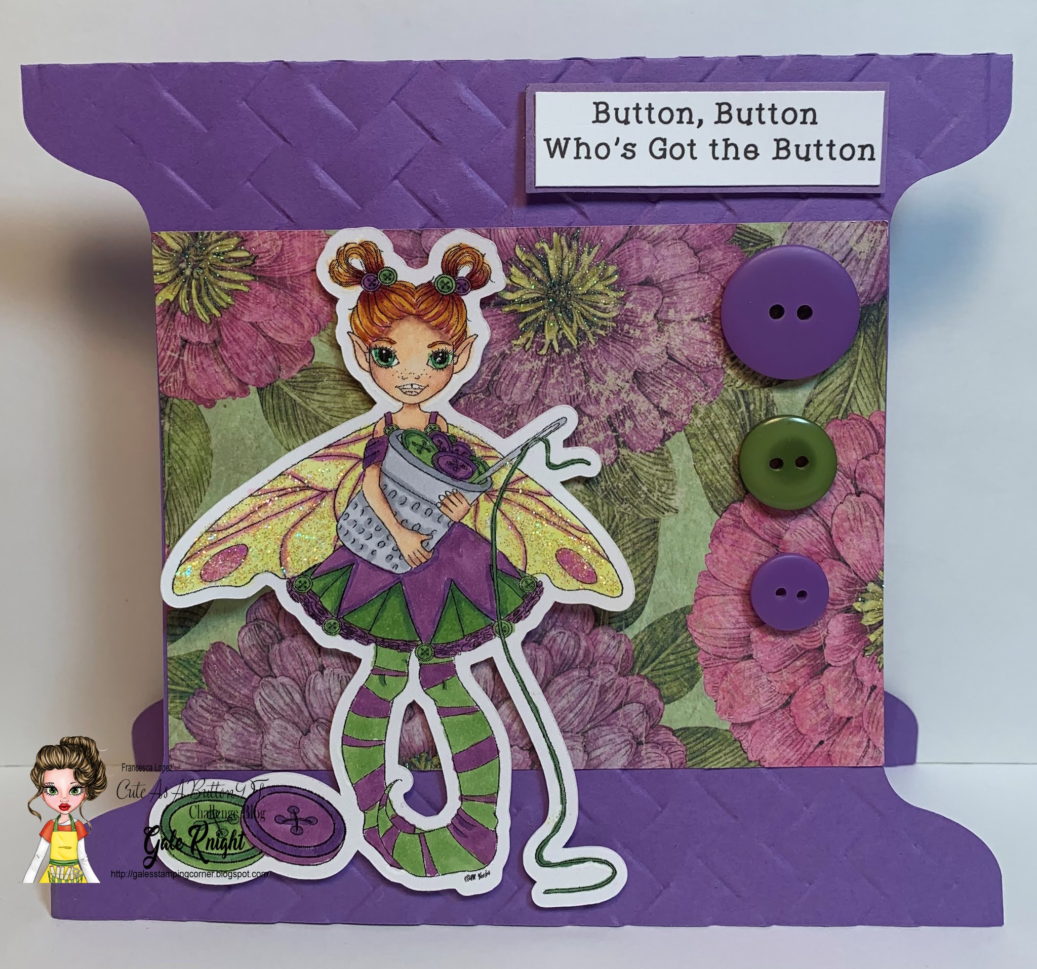Gale's Stamping Corner: Button Fairy