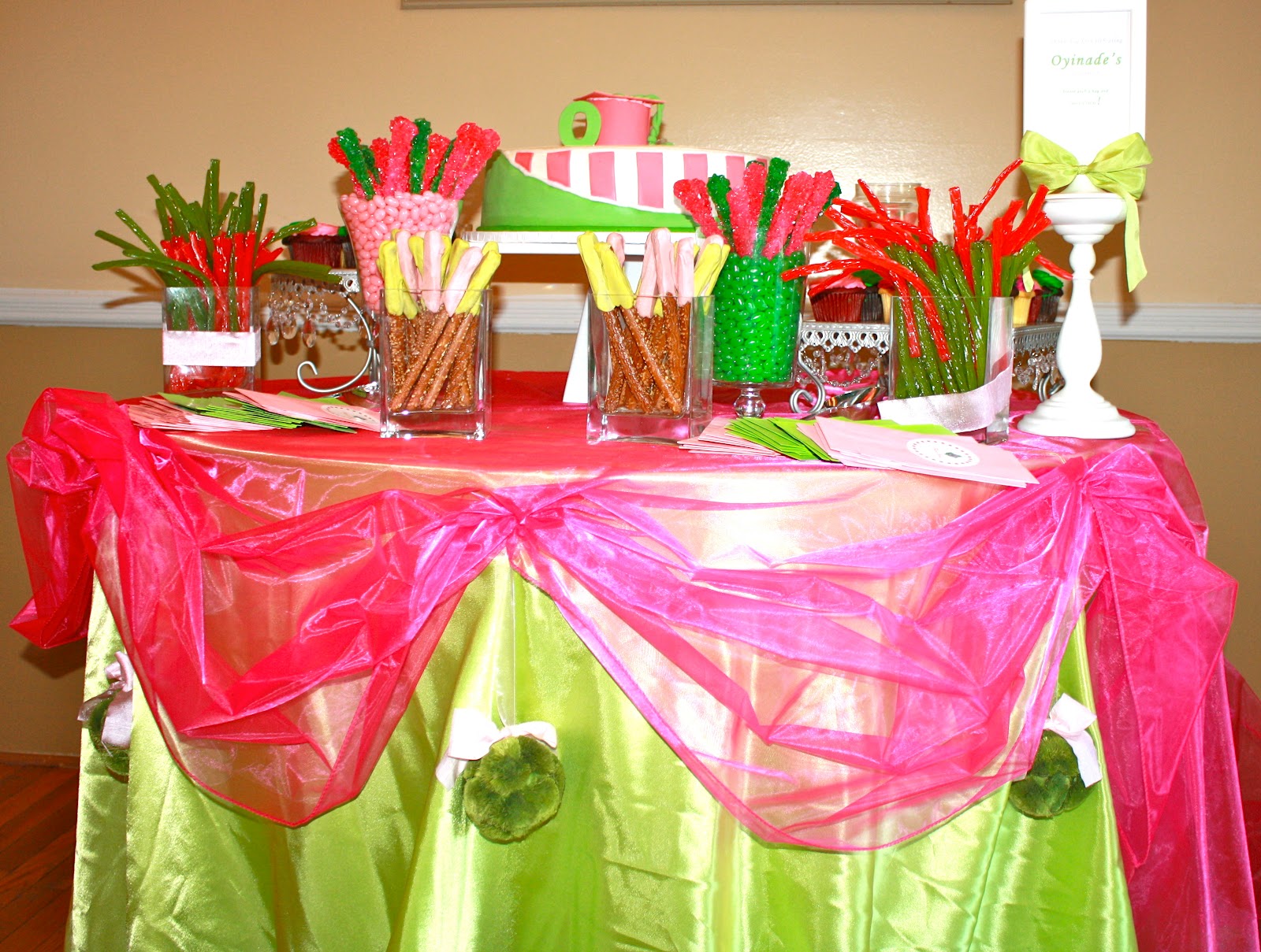 Enchanted Expectations: Pink and Green Graduation Party