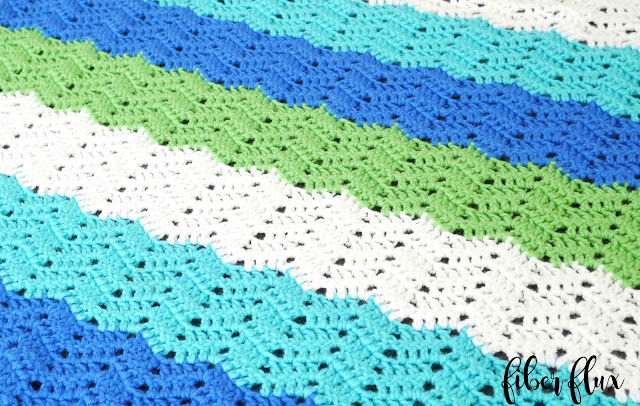 Fiber Flux: Sail Away Blanket, Crochet CAL Pattern Recap!