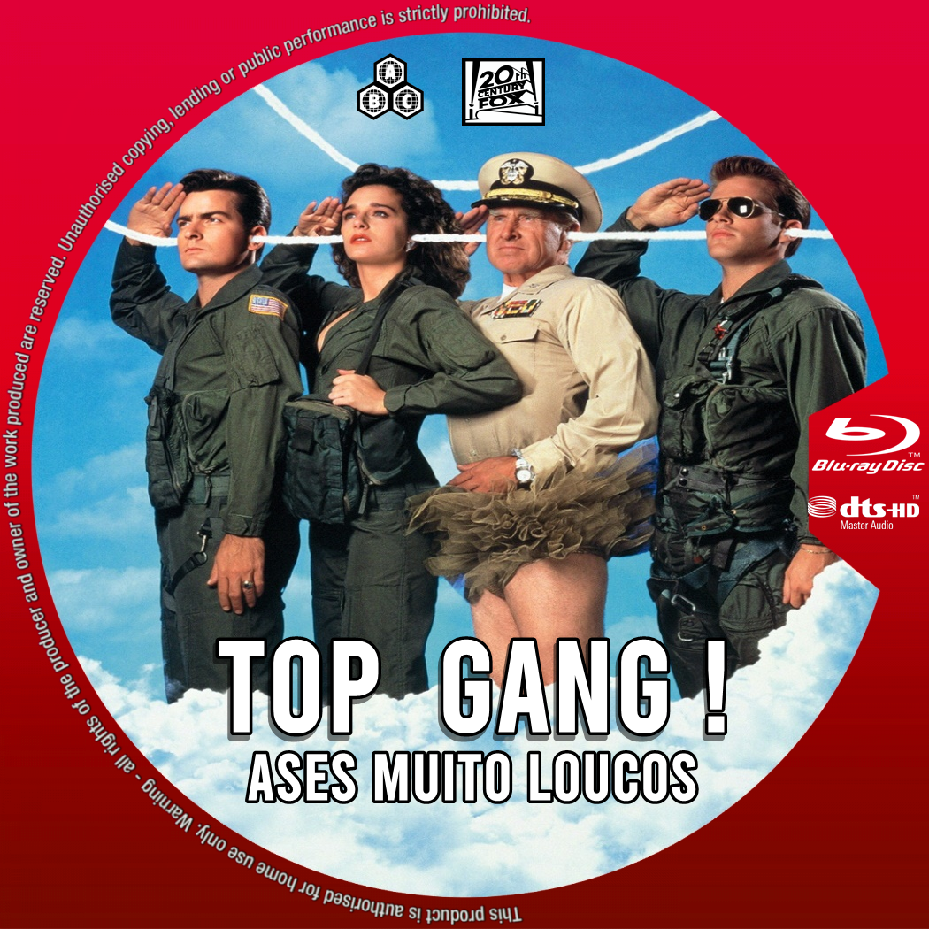 CAPAS DVD-R GRATIS: Top Gang! - Ases Muito Loucos (1981) - Blu Ray