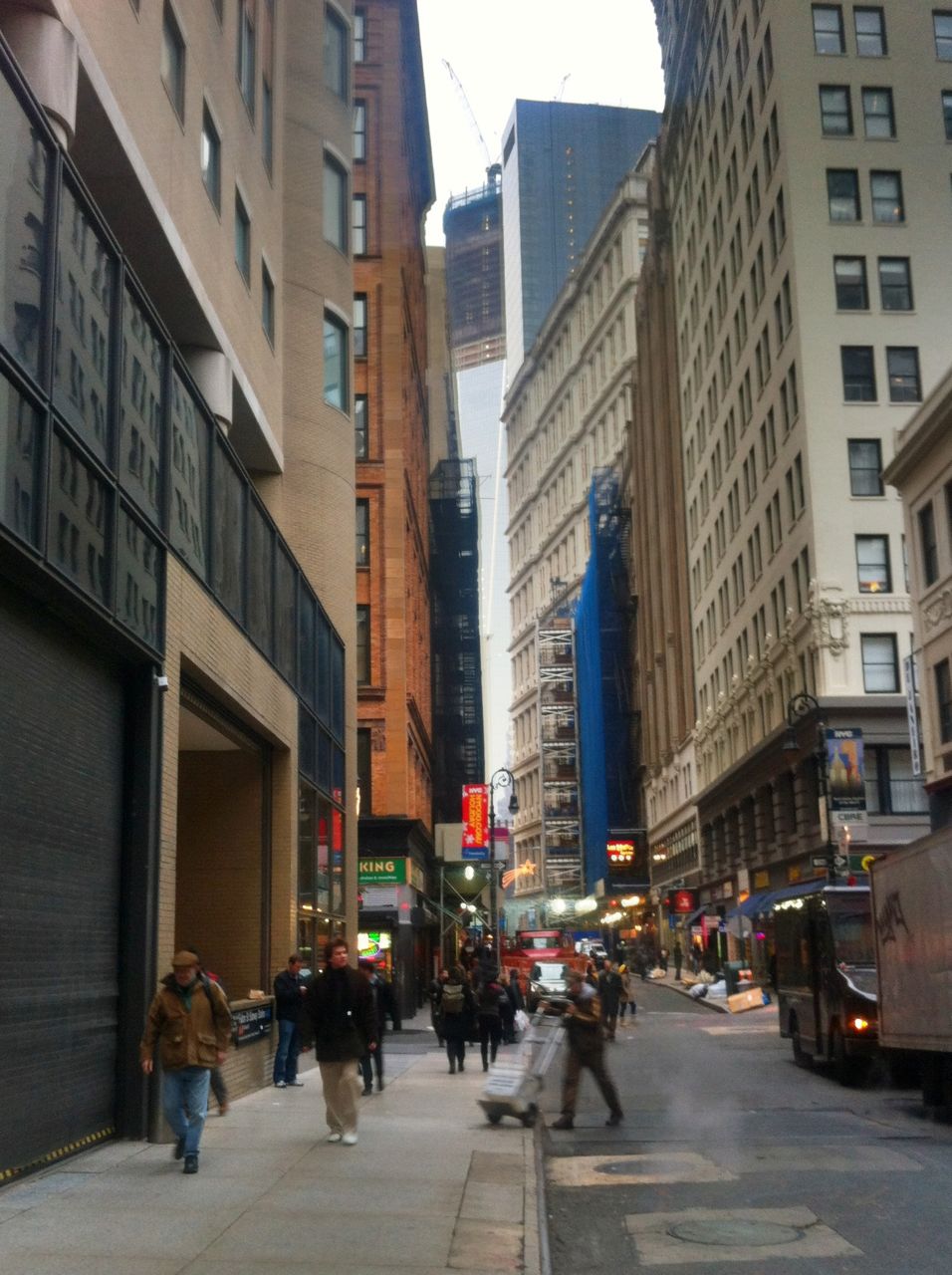 4 World Trade Center Comes into View; and A Walk on John Street