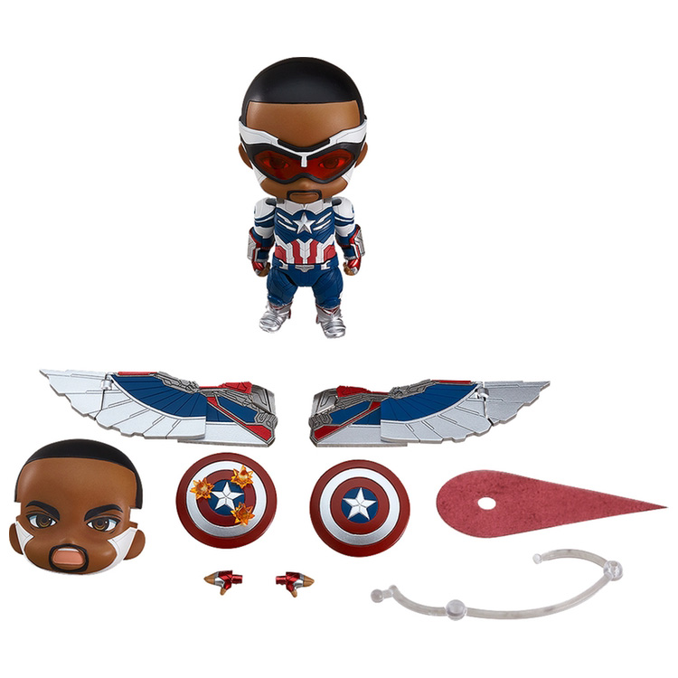 Nendoroid The Falcon and The Winter Soldier Captain America, Sam Wilson ...