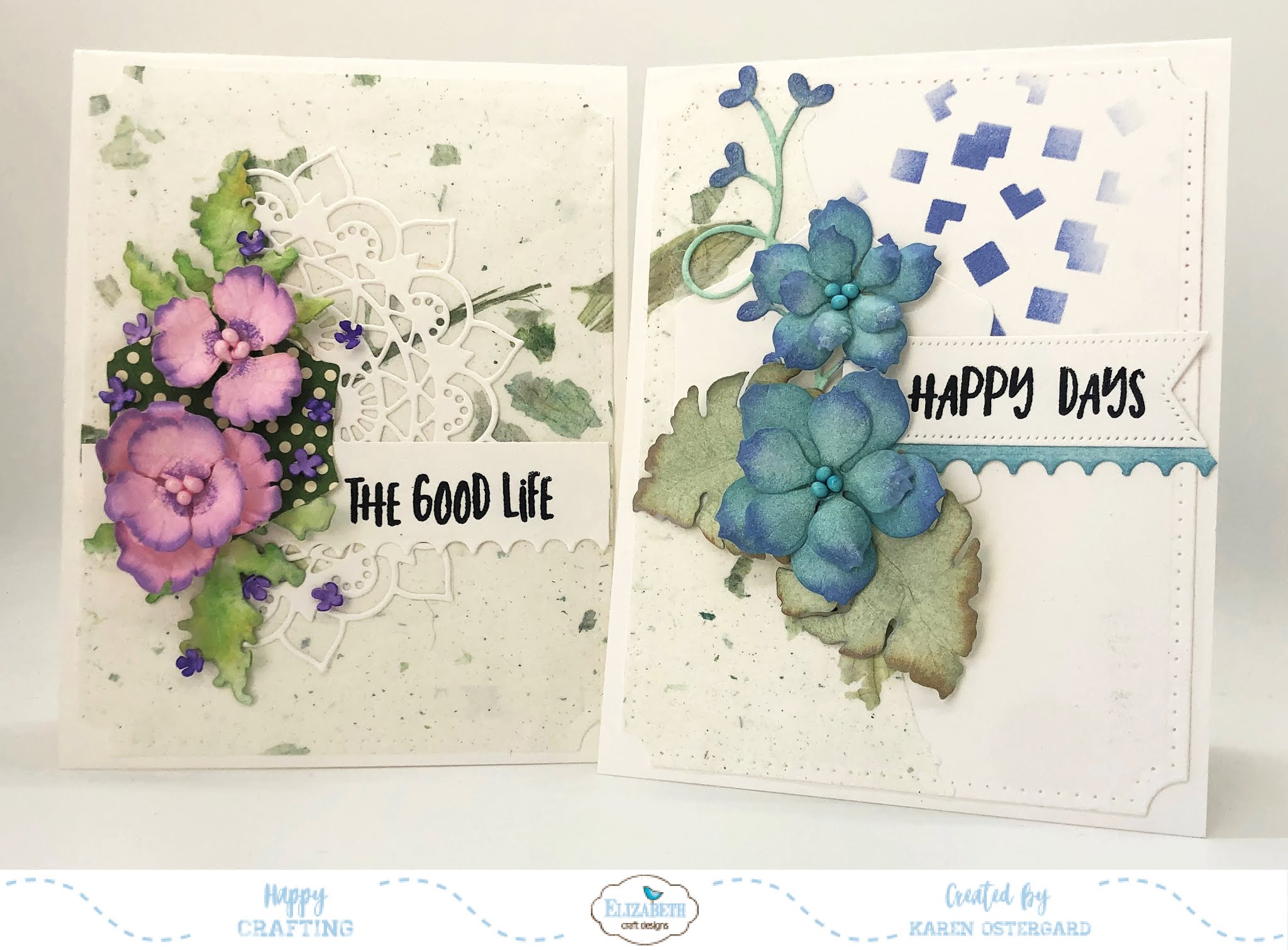 Craftily Yours: Two-Toned Flowers