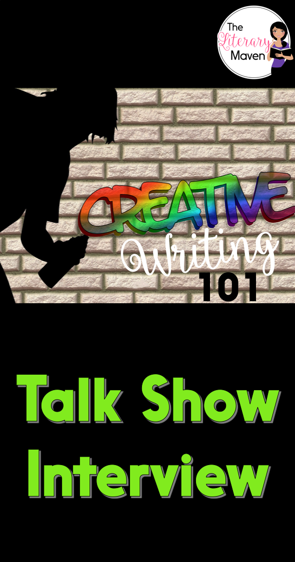 Creative Writing 101: Talk Show Interview - The Literary Maven