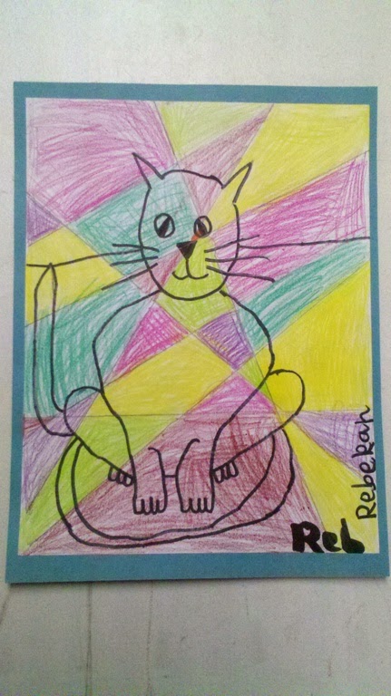 ART with Mrs. Smith: Cubism Cats