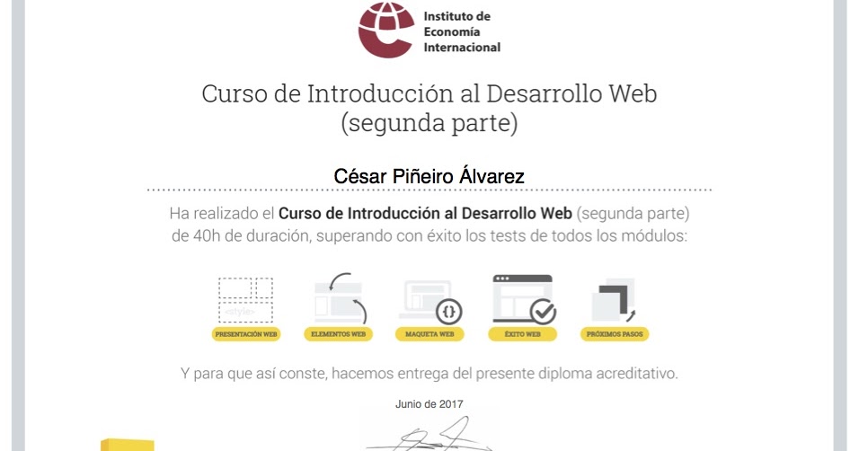 Curso de Introducción al Desarrollo Web (segunda parte) | Blog de César ...