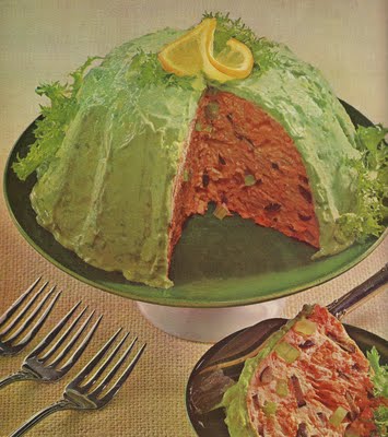 Dr. Bobb's Kitschen: Avocado Salmon Mold