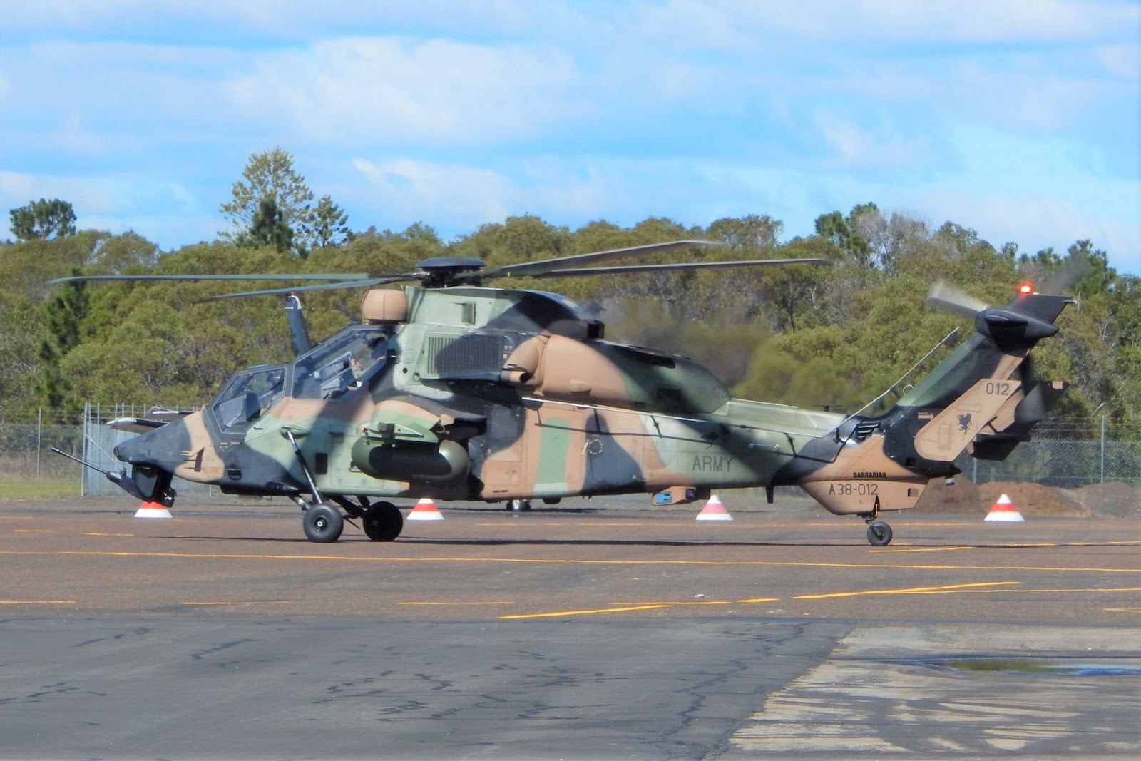 Central Queensland Plane Spotting: Australian Army Eurocopter (ARH ...