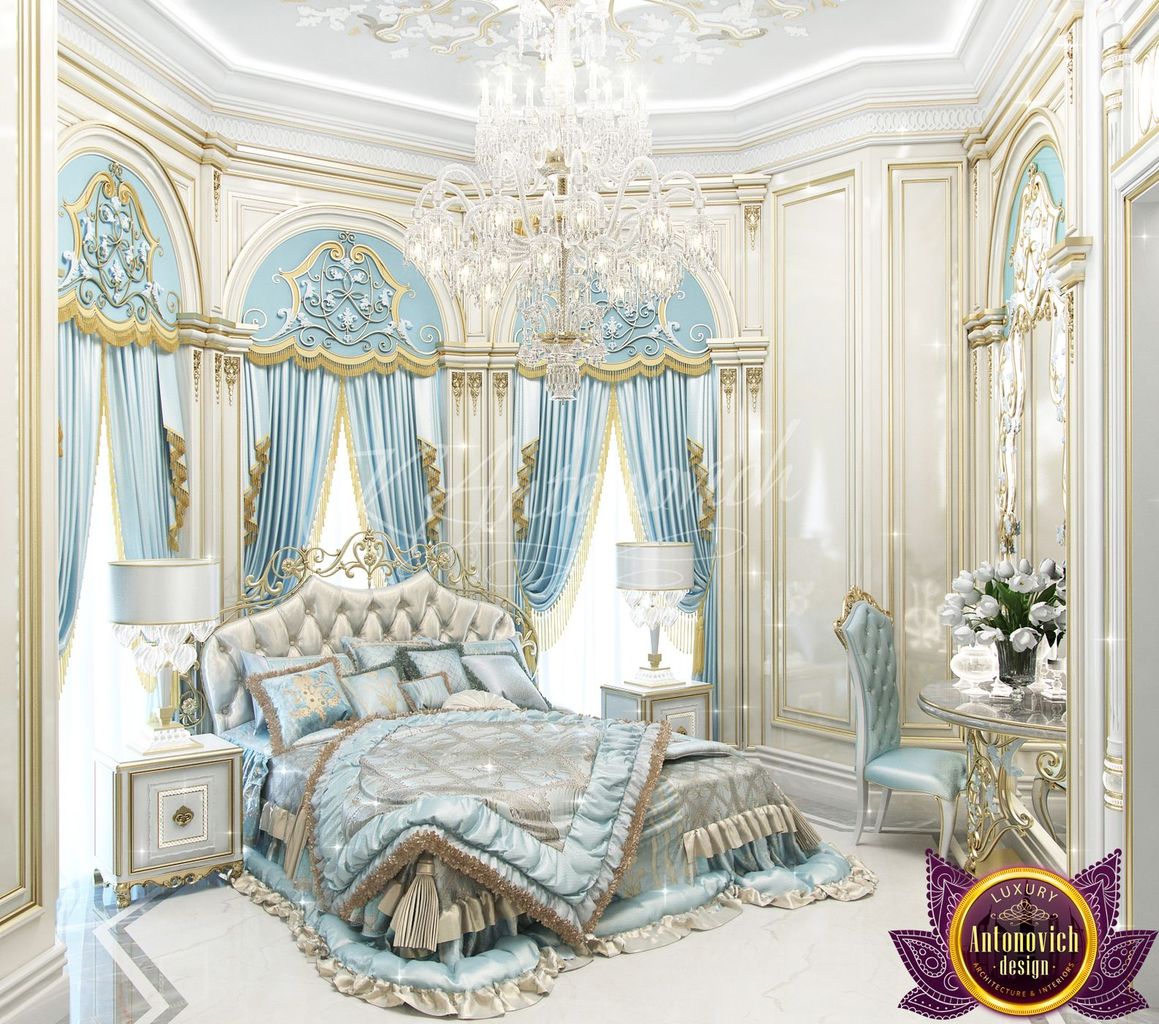 LUXURY ANTONOVICH DESIGN UAE: Master Bedroom design by Katrina Antonovich