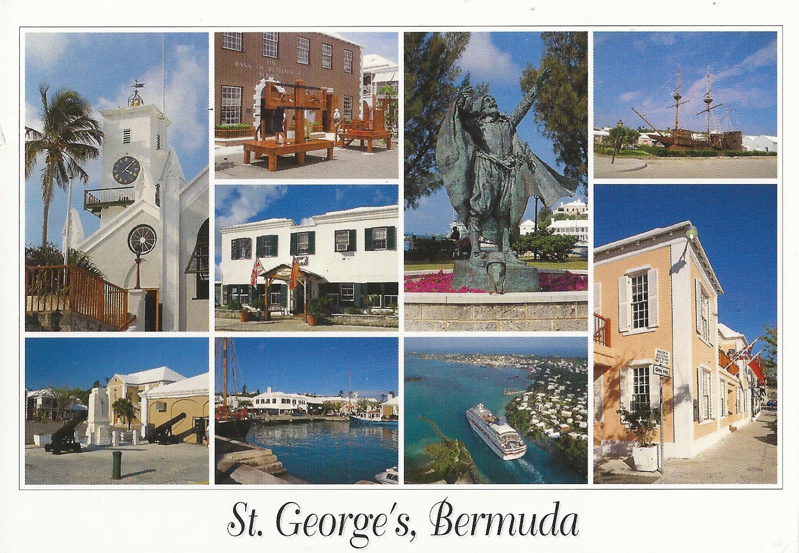 A Journey of Postcards: St George | Bermuda