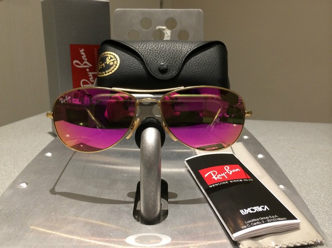 Lucky Citrine: A Shady Love Affair: Ray-Ban Cockpit Flash
