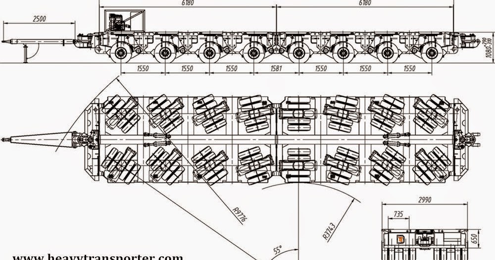 CHINA HEAVY TRANSPORTER: Nicolas MDED-Modular Trailers-Multi Axle ...