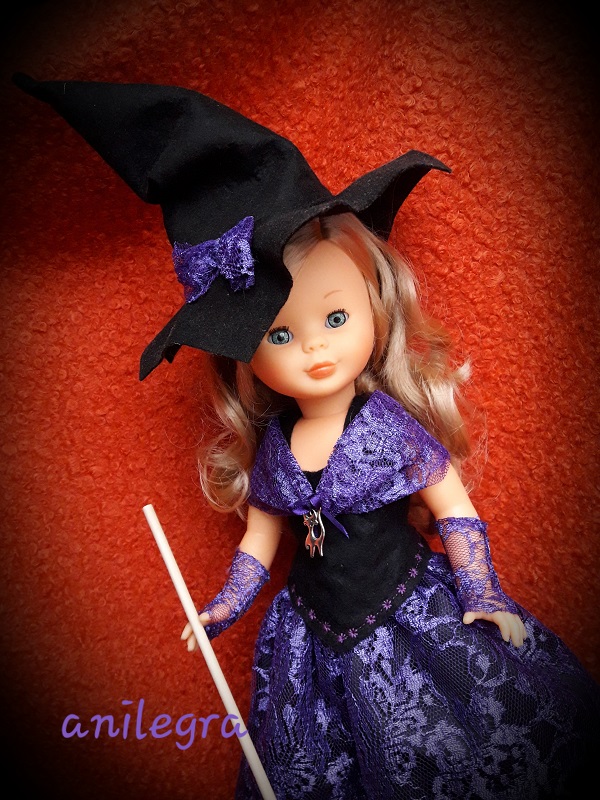 ANILEGRA COSE PARA NANCY: Trajes de bruja para Nancy