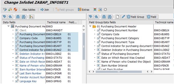 Sap Abap Technical Information Sap Query Creation