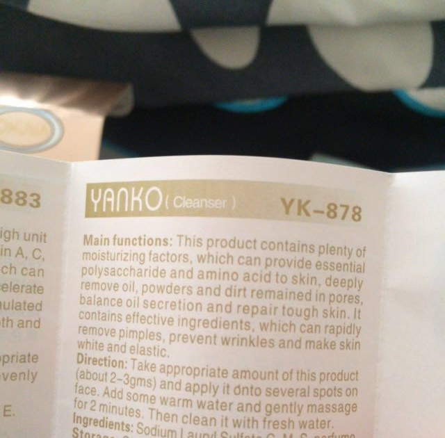 YANKO SKINCARE HQ: Ingredient yanko skincare