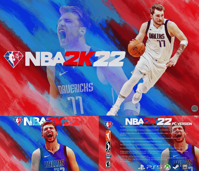 NBA 2K22 Luka Doncic Bootup & Loading Screen for NBA 2K21 PC by Drian9K