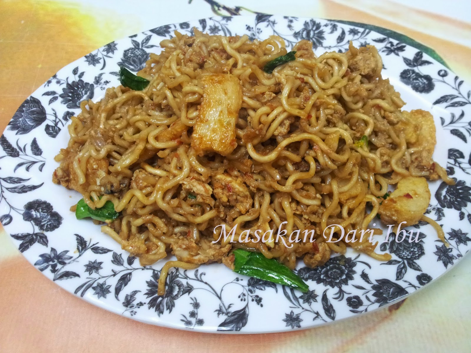 Masakan Dari Ibu: Mee Kering Goreng