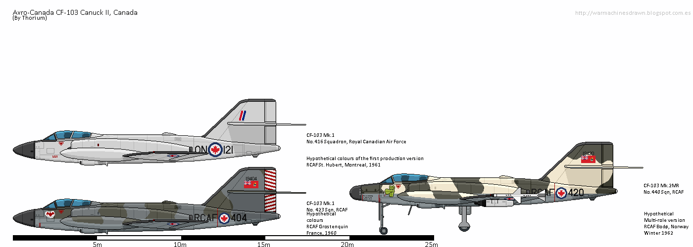 War Machines Drawn: Avro Canada CF-103