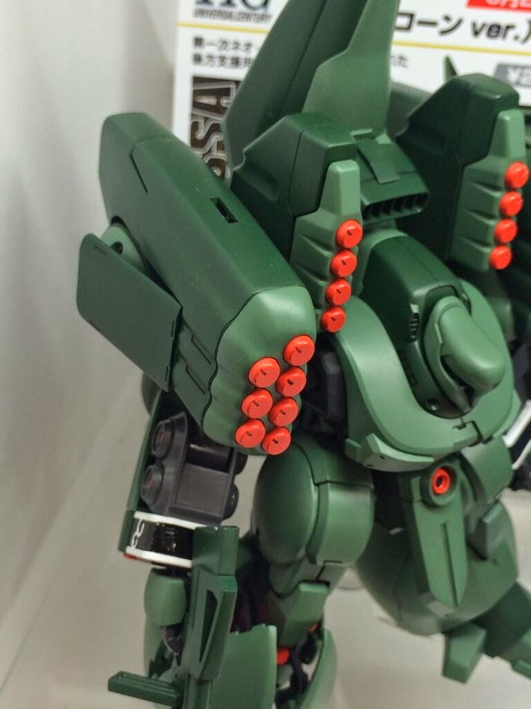 HGUC 1/144 AMX-102 Zssa (Unicorn Ver.) on Display at 53rd Shizuoka ...