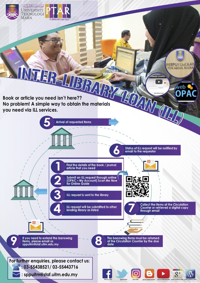 Inter-Library Loan (ILL) - Perpustakaan UiTM