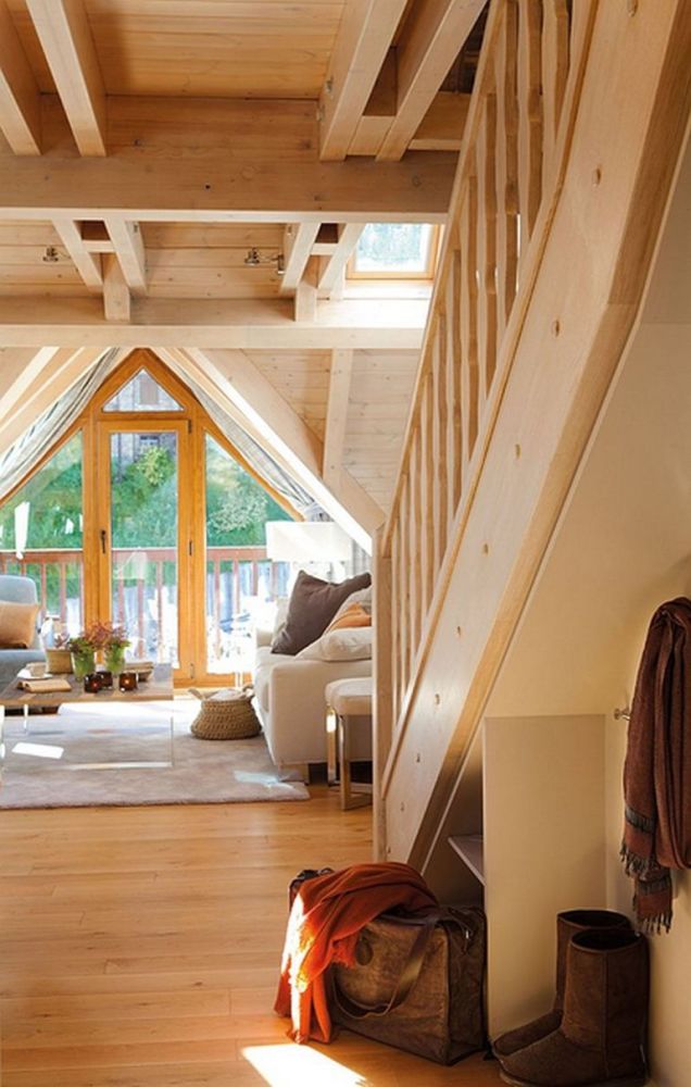 Adoro mansardas e sótãos