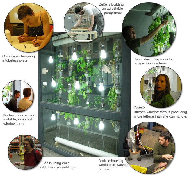 Huerto Urbano: Window Farms, huertos en ventanas