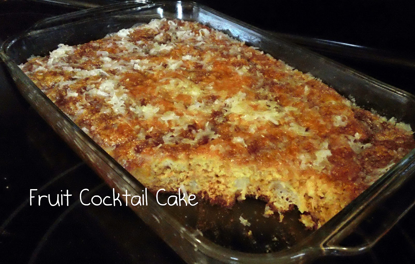 Our Treasured Home: Fruit Cocktail Cake