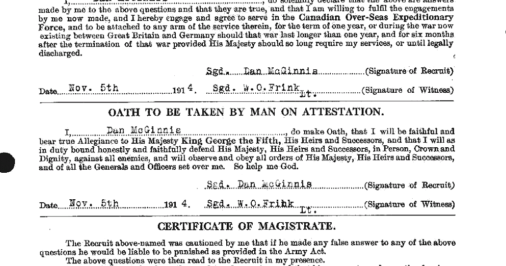 Olive Tree Genealogy Blog: WW1 Canadian Military Records Being Digitized