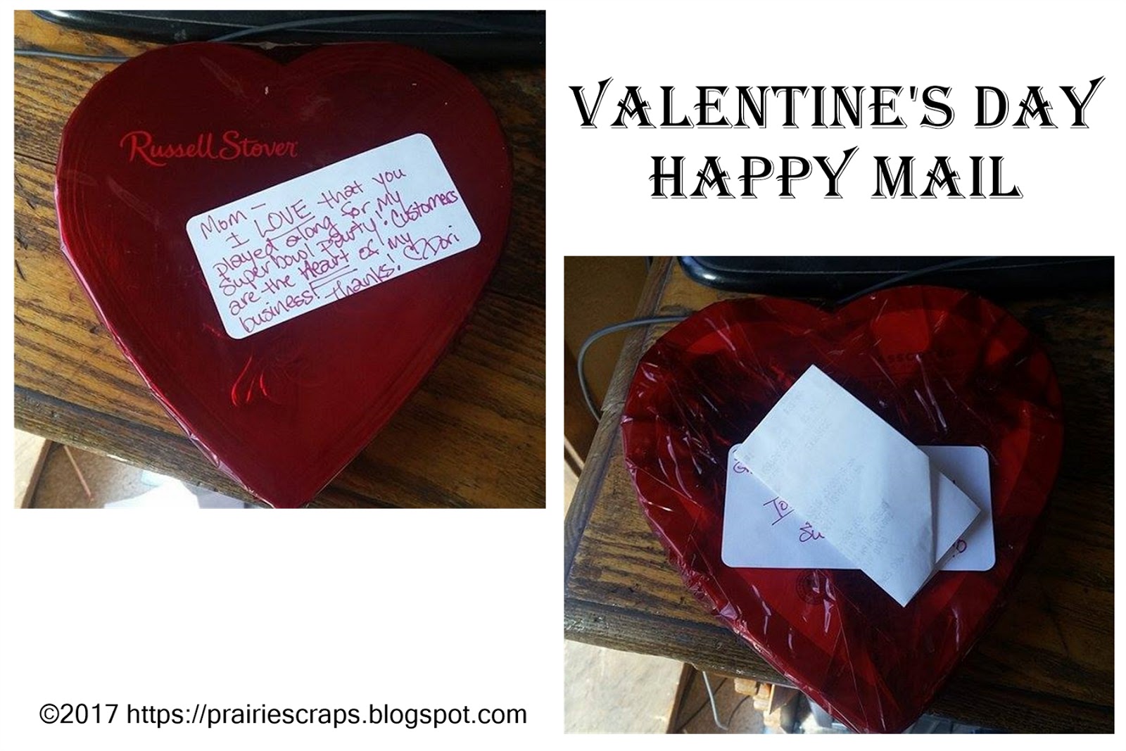 Prairie Scraps: Valentine's Happy Mail