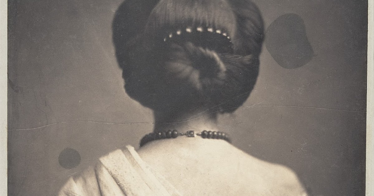 Photograph of a Woman Seen From the Back, ca. 1862 ~ Vintage Everyday