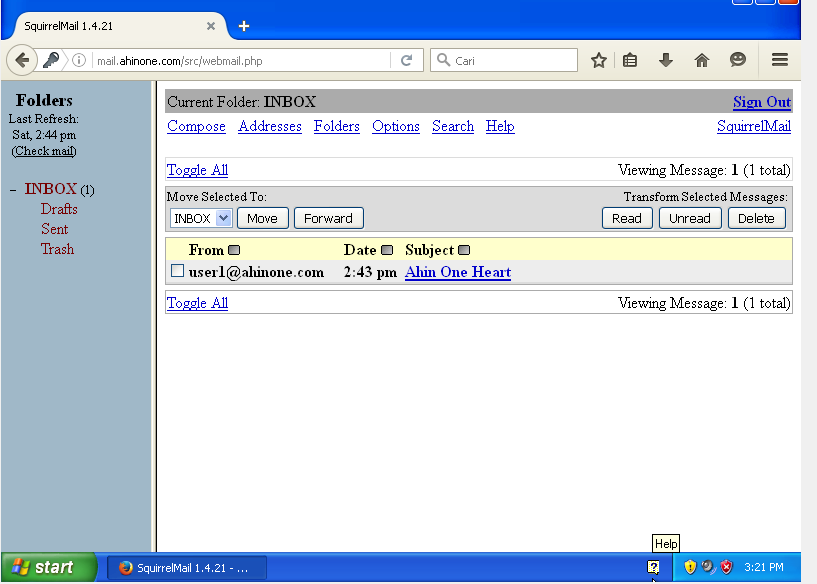 Cara Membuat Mail Server dan Webmail Server | Ahin One