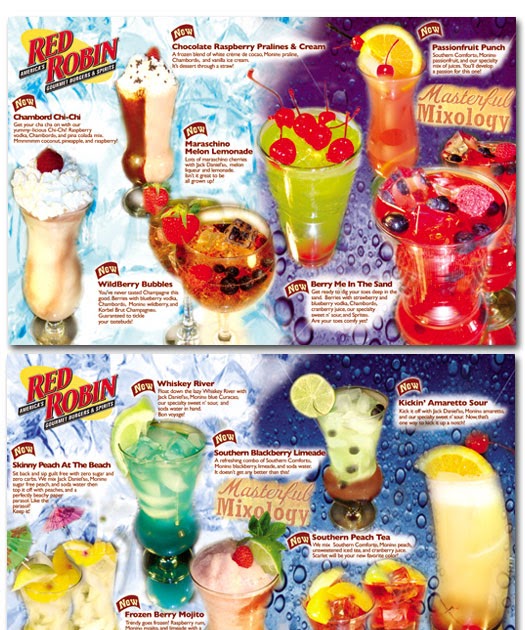 Red Robin Drink Menu
