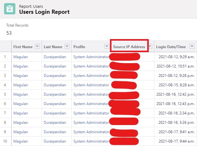 Salesforce User Login Ip Infallibletechie