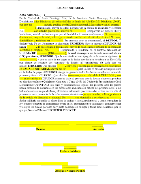 Formato De Pagare Notarial Images And Photos Finder