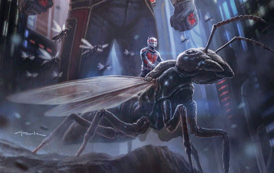 You Will Believe a Man Can Ride a Fly in ANT-MAN Concept Art by Rodney ...